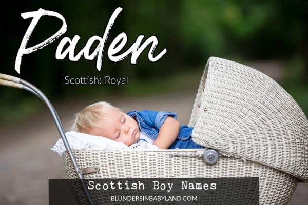 50 Strong Scottish Boy Names With Meanings