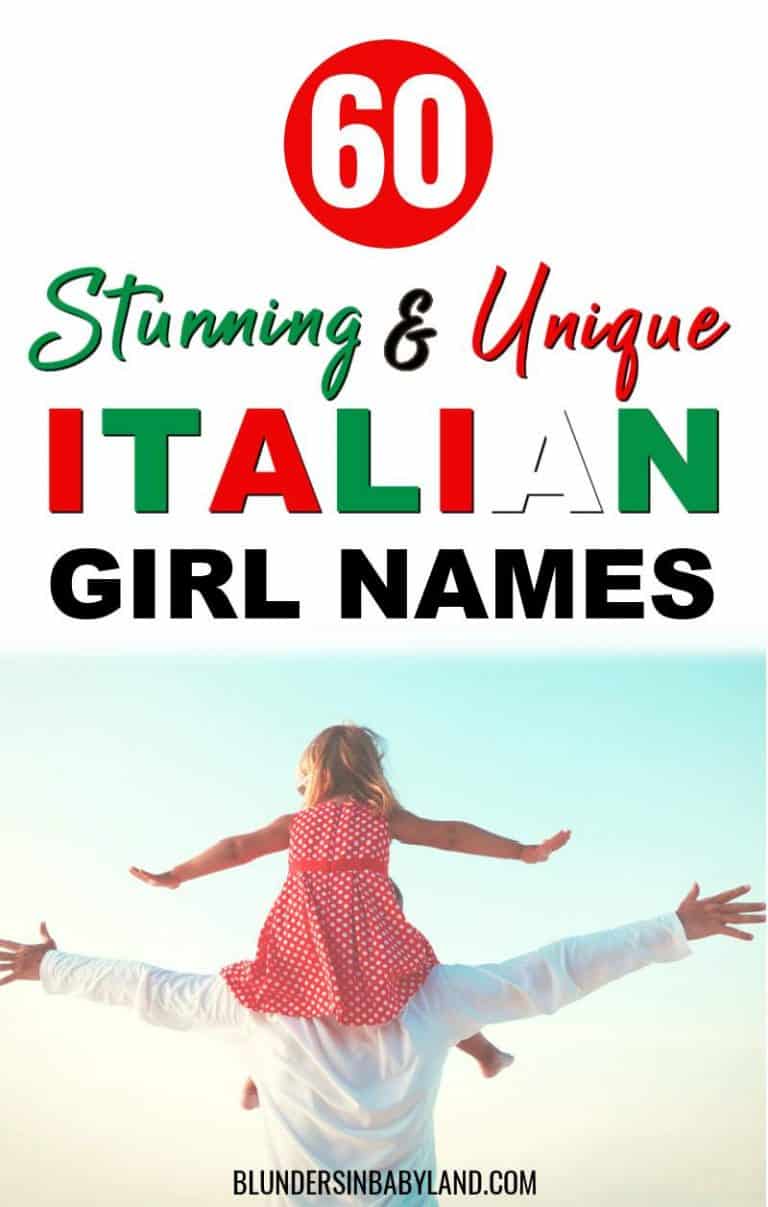 50 Stunning & Unique Italian Names for Girls Blunders in Babyland