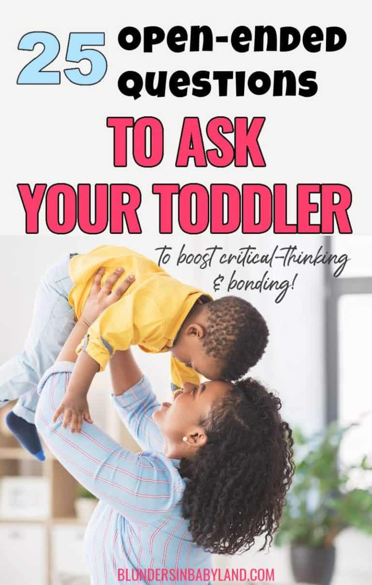 25+ Best Open-ended Questions for Toddlers and Preschoolers