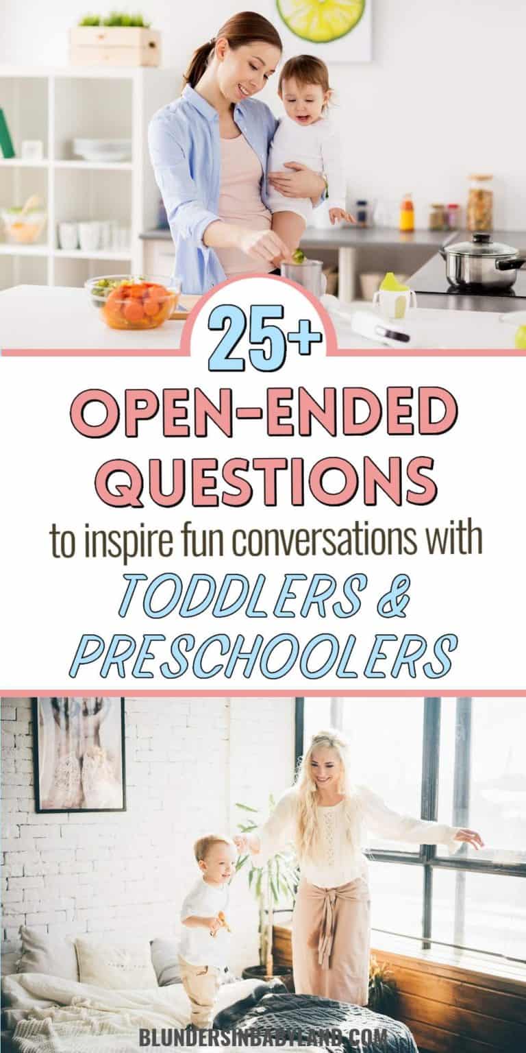 25+ Best Open-ended Questions for Toddlers and Preschoolers