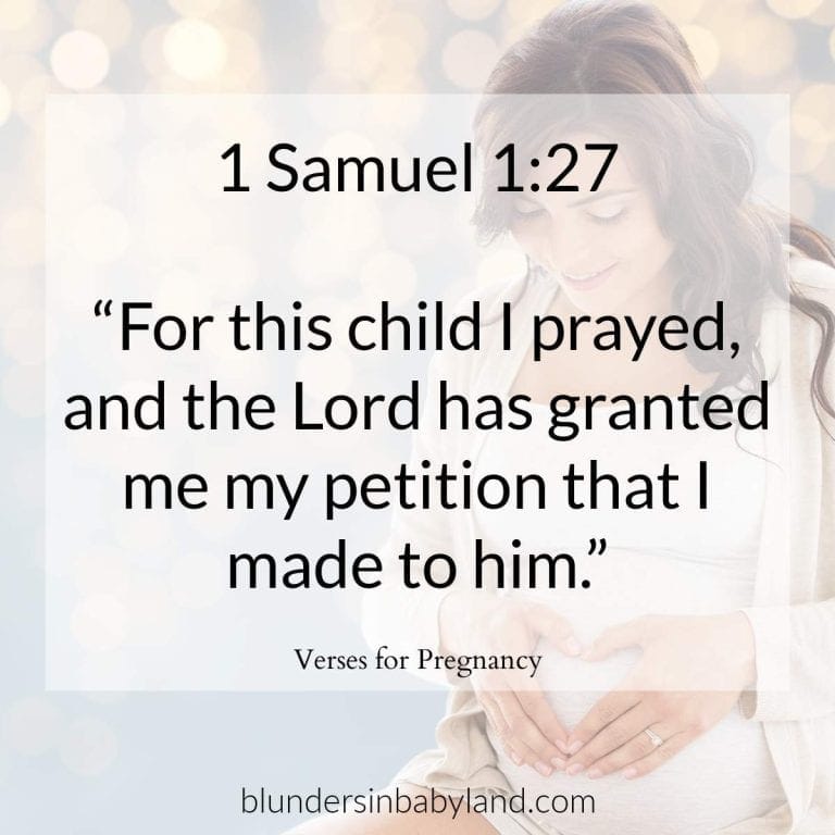 Pregnancy Quotes Bible Edition: 30+ Best Bible Verses for Pregnancy